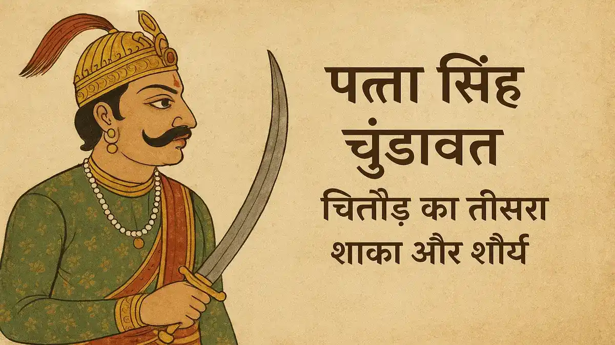Patta Singh Chundawat – The Third Saka of Chittorgarh & His Valor