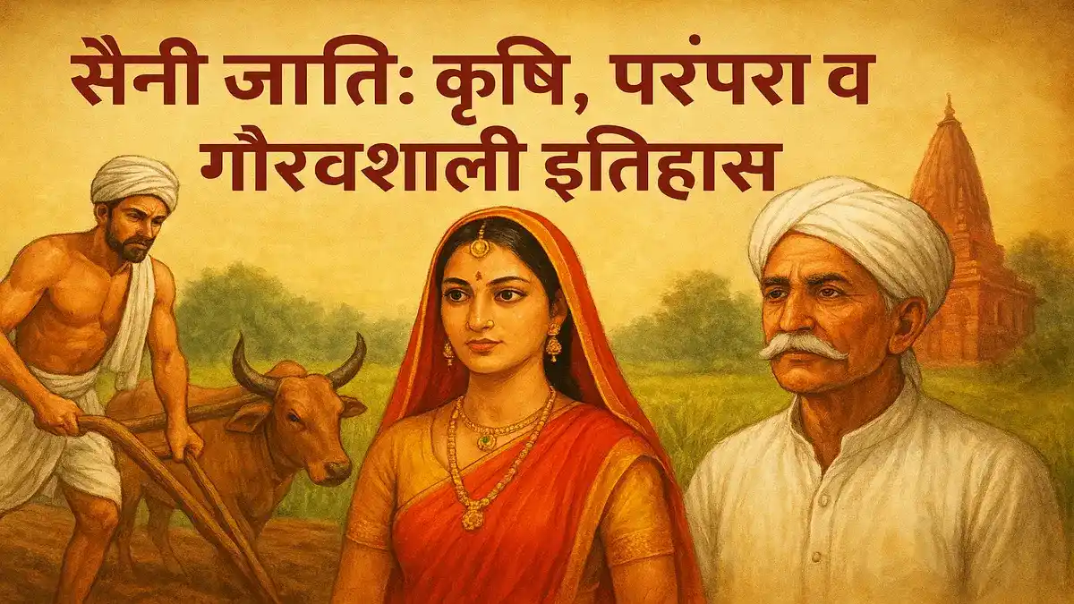 Saini Community: Agriculture, Tradition, and Glorious History