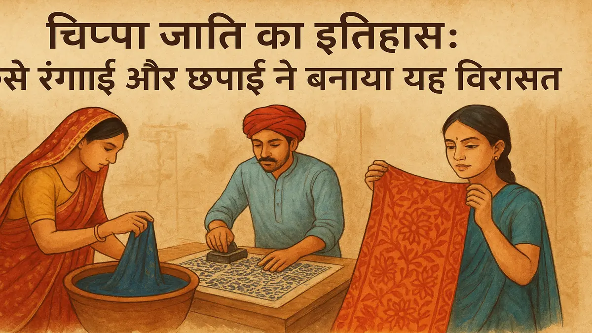 History of the Chhipa Caste: Dyeing and Printing Created Legacy